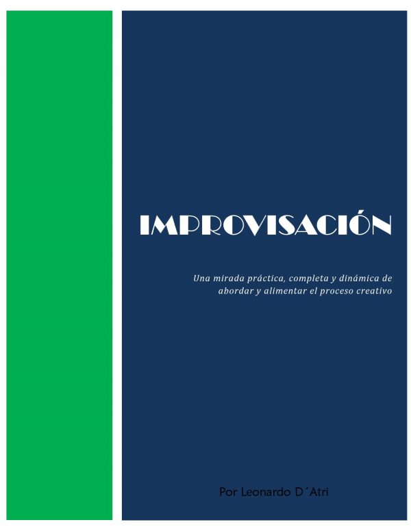 Improvisación Libro PDF para Aprender a Improvisar